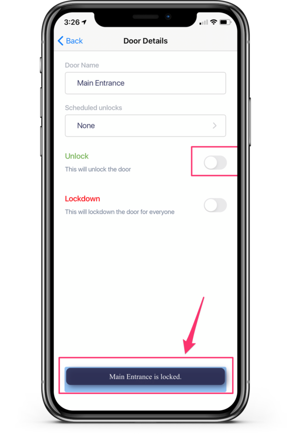 Emergency Lockdown and Hold Open Features | Genea